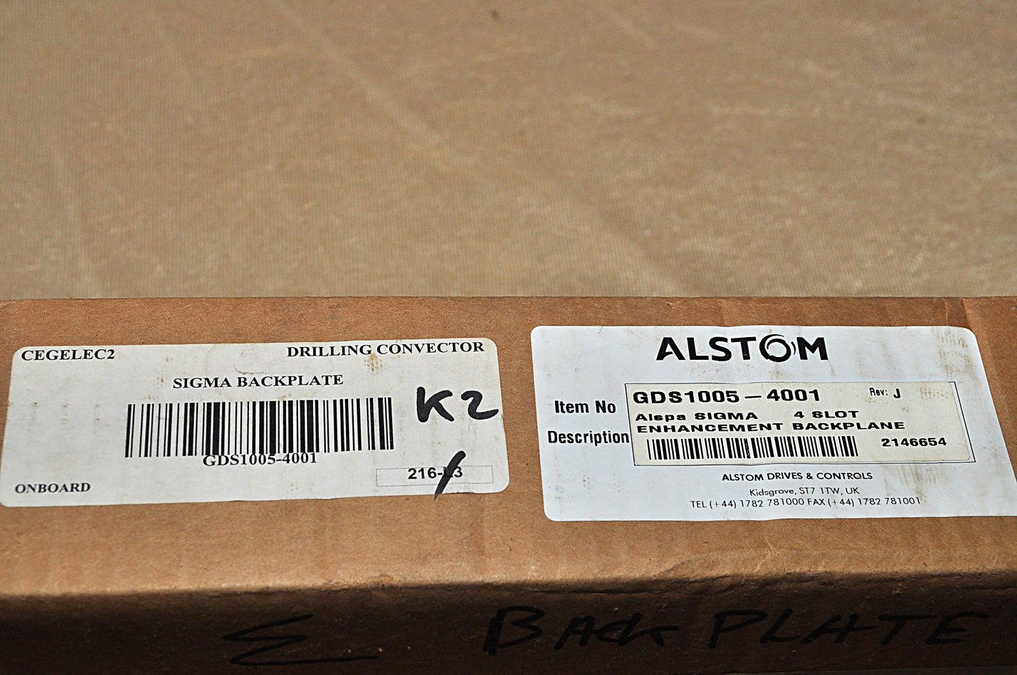 Alspa sigma 4 slot enhancement backplane PCB – Aeliya Marine Tech