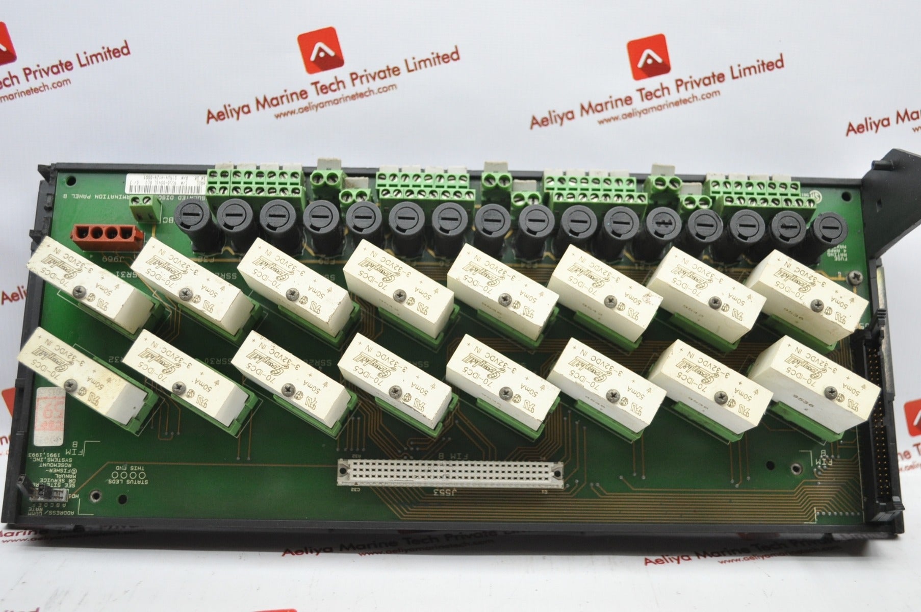 Fisher-rosemount 01984-4124-0001 Isolated Discrete Termination Panel B ...