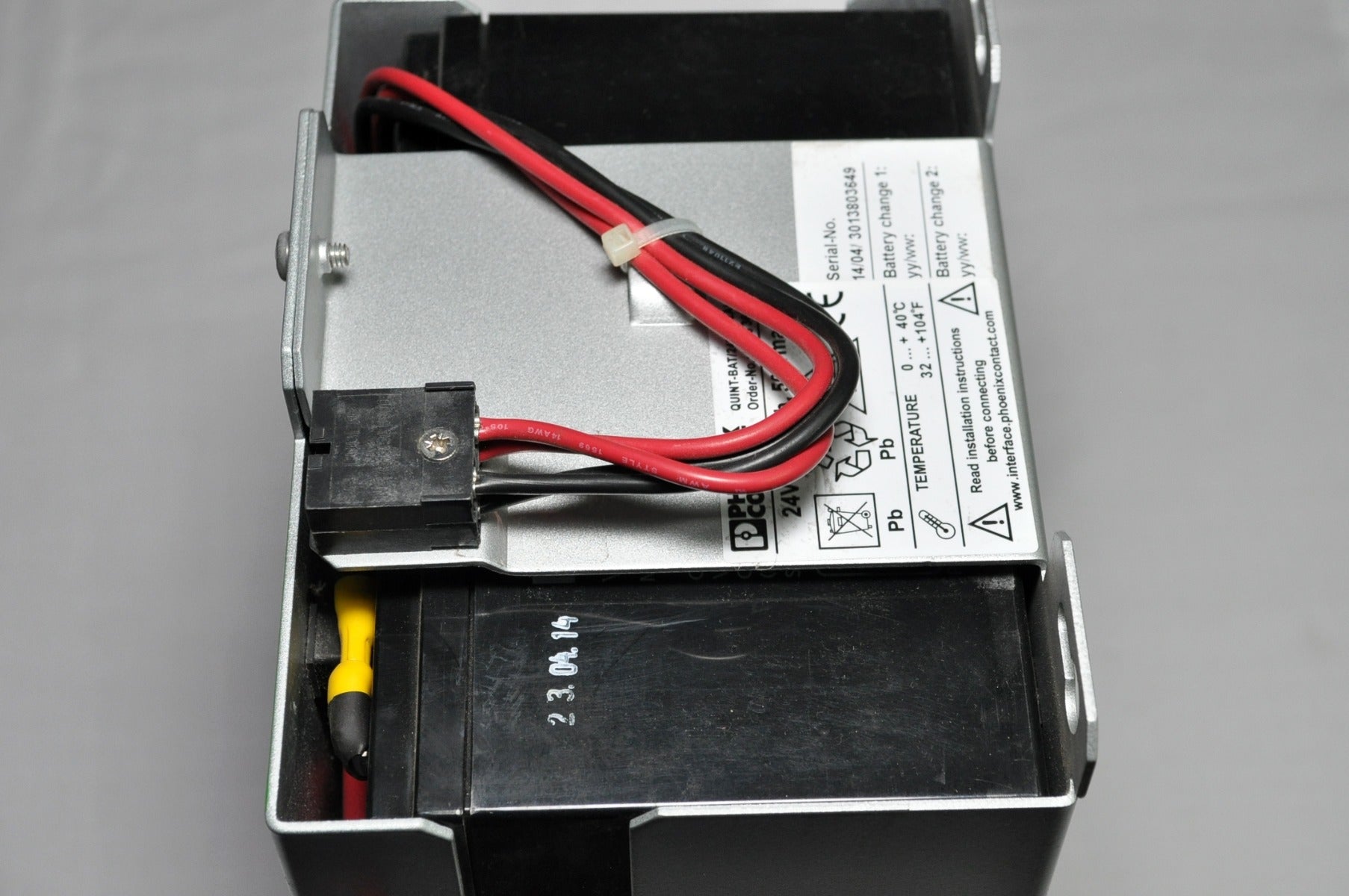 Phoenix contact quint-bat/24dc/12ah battery module – Aeliya Marine Tech