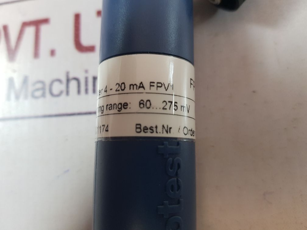 Dulcotest Prominent Fpv1 Sensor 4-20 Ma – Aeliya Marine Tech