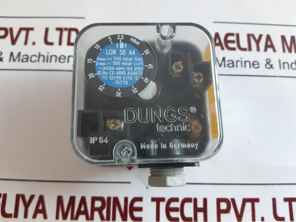 Dungs Technic Lgw 50 A4 Pressure Switch – Aeliya Marine Tech