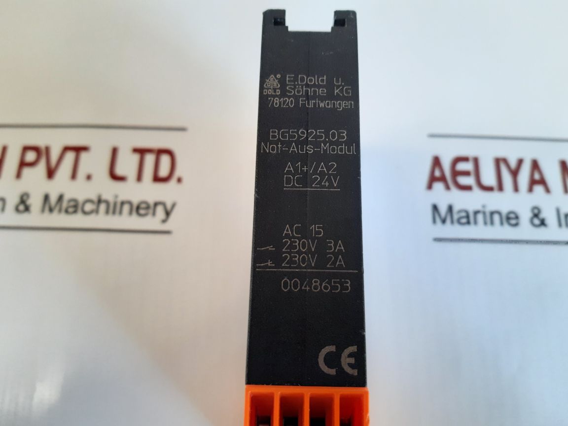 E.Dold Sohne Safemaster Bg5925.03 Emergency Stop Module – Aeliya Marine ...