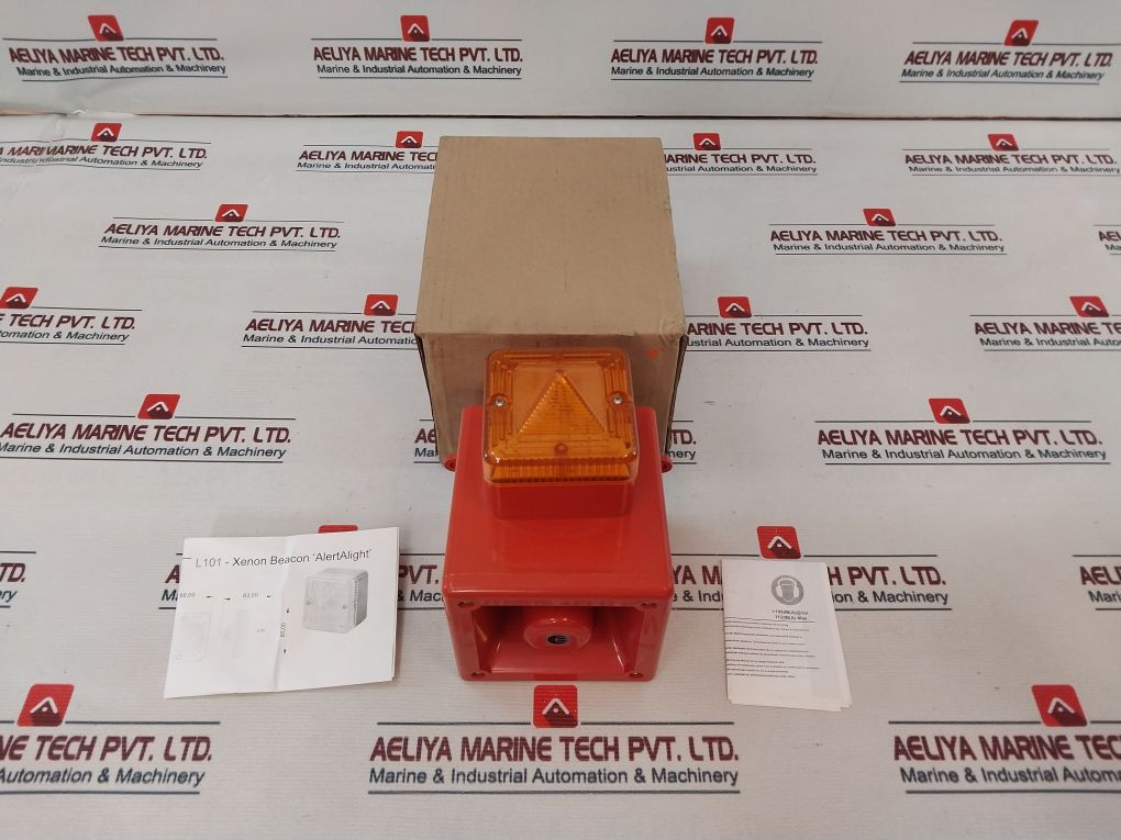 E2S Al105N Alarm Horn Sounder & Xenon Strobe Beacon – Aeliya Marine Tech