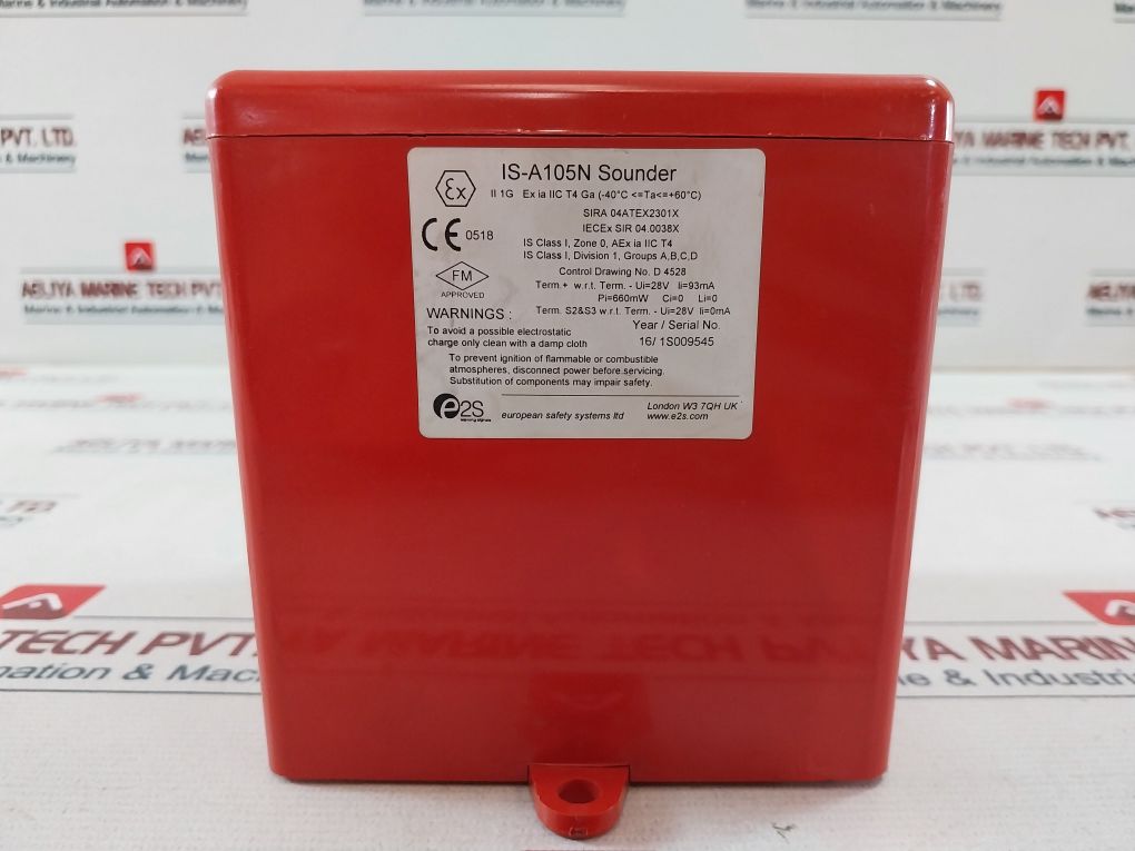 E2S Is-a105N Alarm Sounder 220451-003 – Aeliya Marine Tech