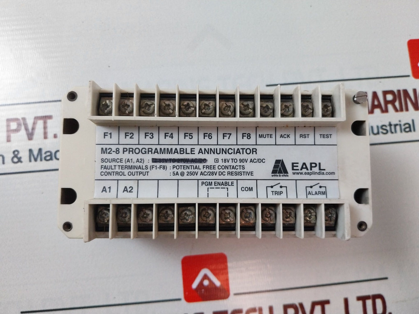 Eapl M2-8 Programmable Annunciator 5A 250V – Aeliya Marine Tech®