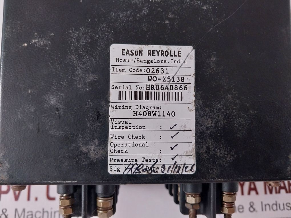 Easun Reyrolle B24H2 Relay – Aeliya Marine Tech