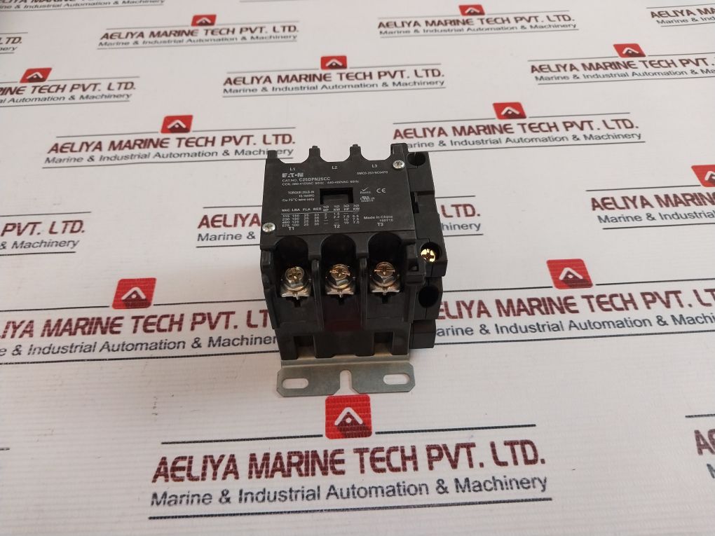 Eaton C25Dpn25Cc Definite Purpose Contactor 10A Xmc0-253-nc04Pg ...