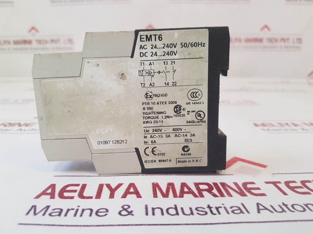 Eaton Emt6 Thermistor Overload Relay – Aeliya Marine Tech