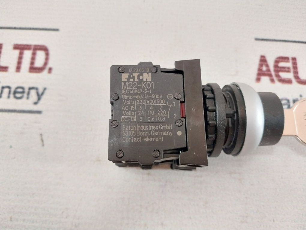 Eaton M22-k01 Key Operated Switch – Aeliya Marine Tech