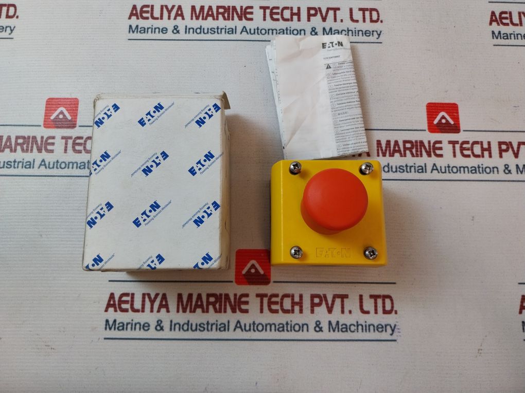 Eaton M22-pv-kc11-iyq Emergency Stop Switch – Aeliya Marine Tech®