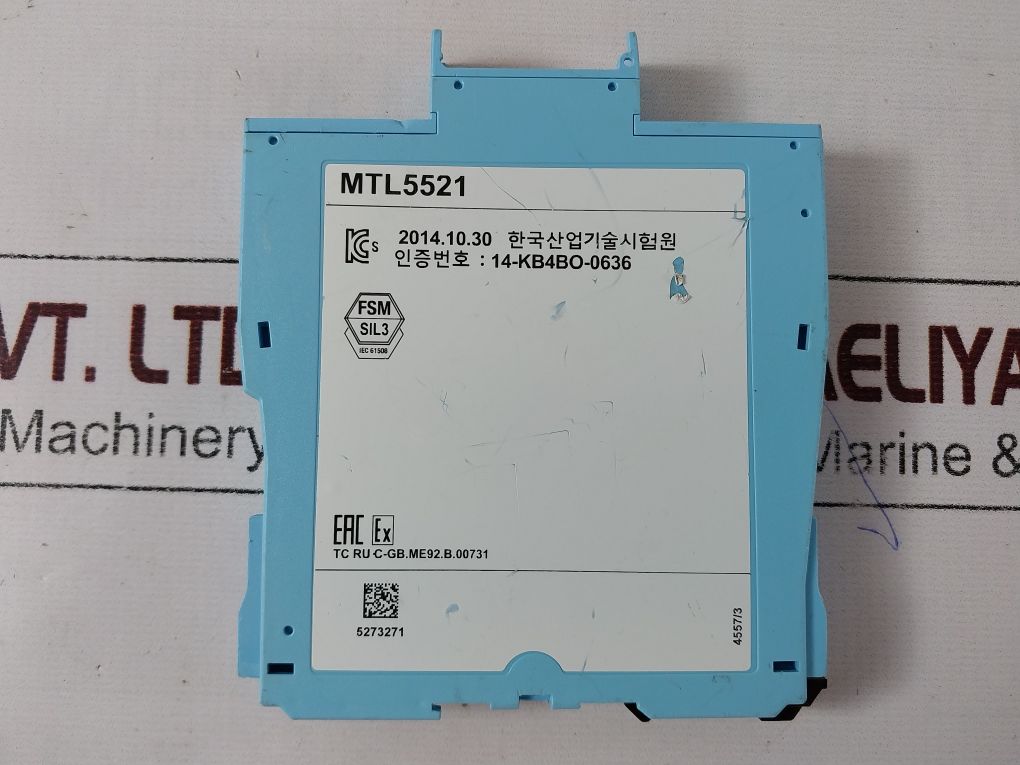 Eaton Mtl5521 Loop Powered Solenoid/Alarm Driver – Aeliya Marine Tech