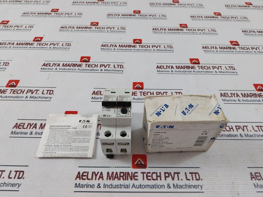 Eaton Z-ms-6,3/2 Motor Starter Circuit-breaker 248397 – Aeliya Marine Tech