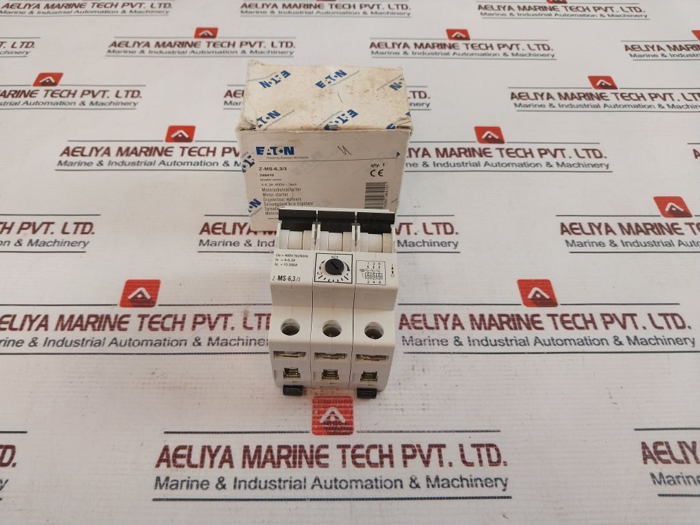 Eaton Z-ms-6,3/3 Motor Circuit Breaker 400V 50/60Hz – Aeliya Marine Tech