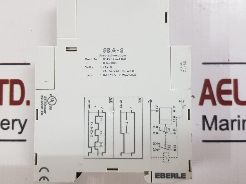 Eberle Sb-line Sba-2 Time Relay – Aeliya Marine Tech