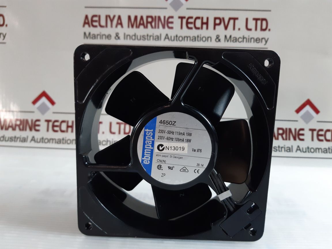 Ebmpapst 4650Z Cooling Fan – Aeliya Marine Tech