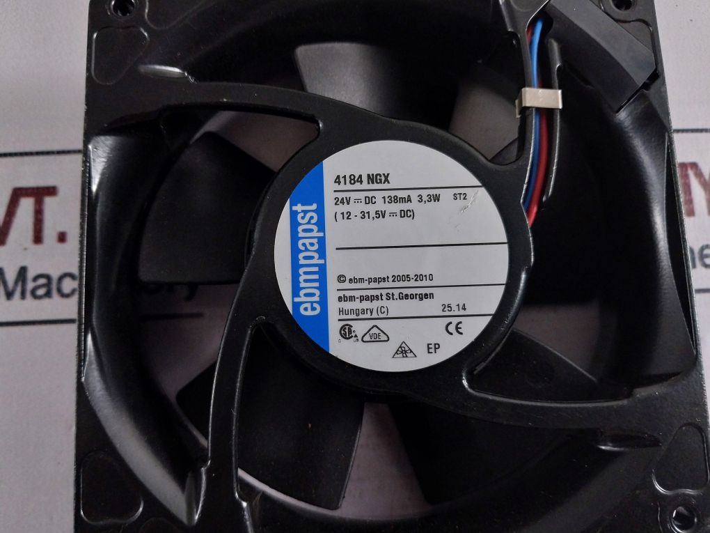 Ebmpapst 4184 Ngx Axial Fan – Aeliya Marine Tech