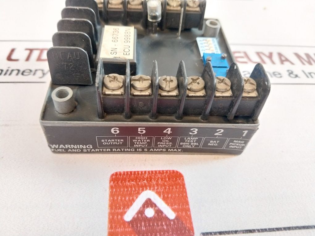 Ecu-engineering Ecu 9988N Fuel And Starter Rating 5 Amps – Aeliya ...