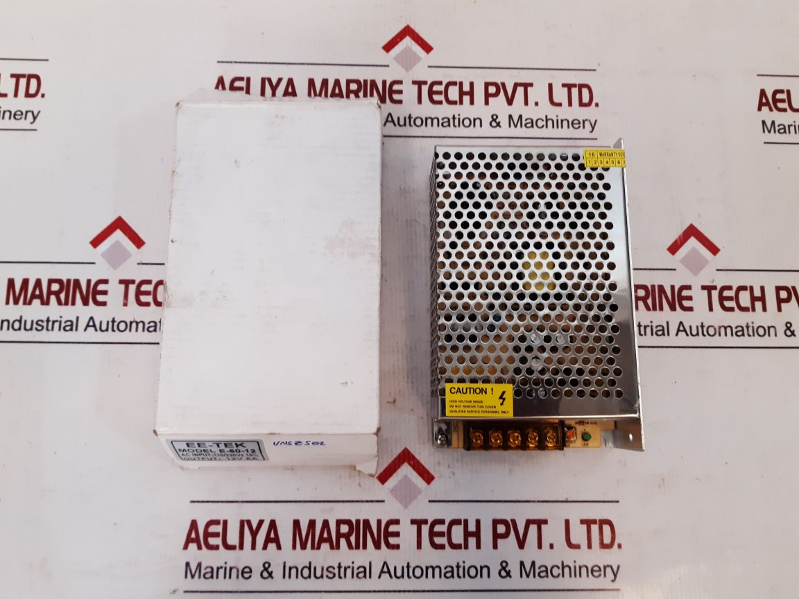 Ee-tek E-60-12 Power Supply – Aeliya Marine Tech