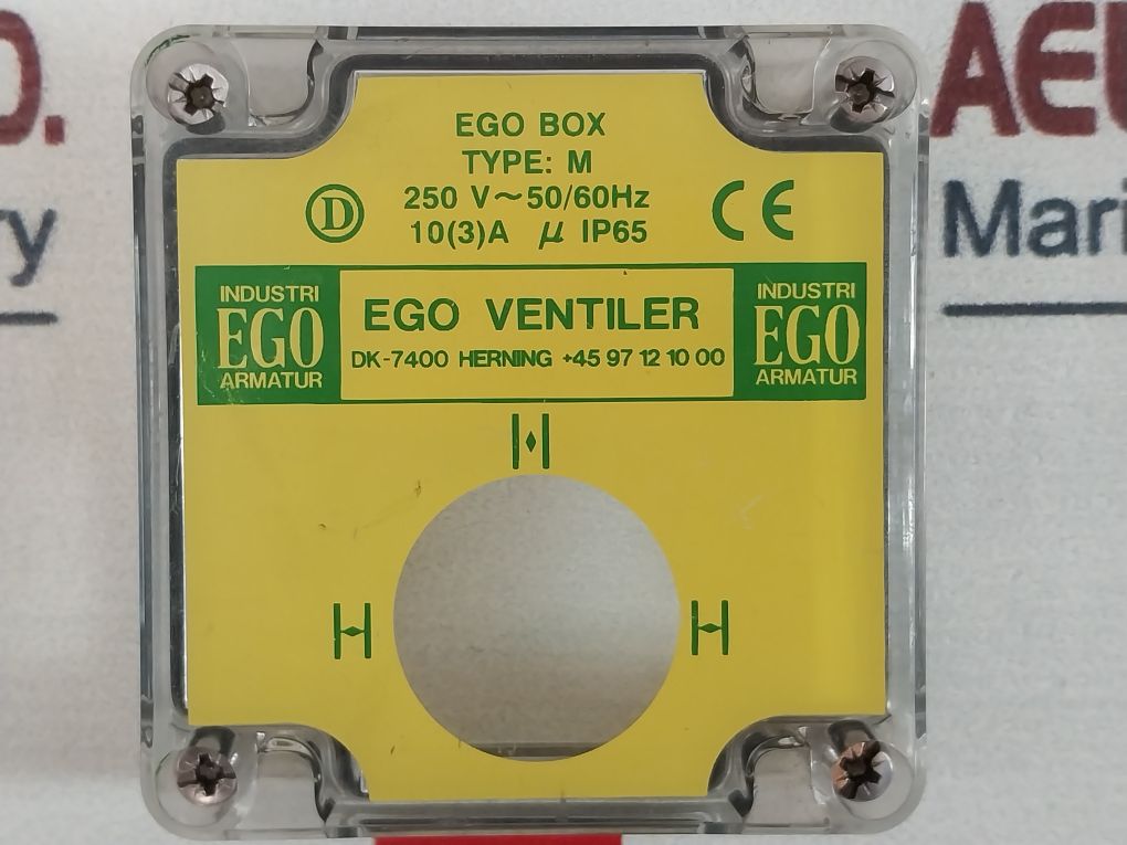 Ego Box Type M Industri Ego Armatur 250V Ac – Aeliya Marine Tech