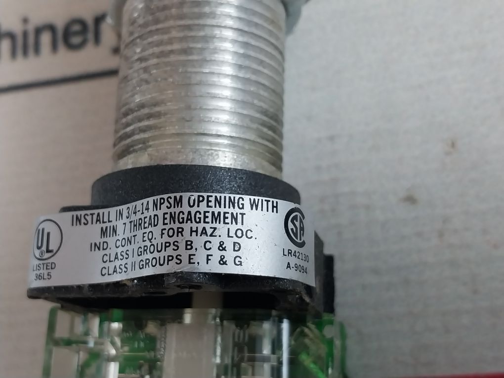 Egs Square D Ep Series A9541-1 Start Button With Green Boot – Aeliya ...