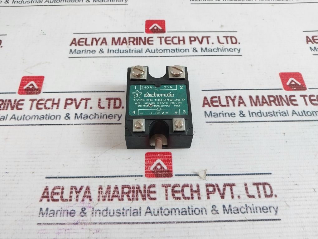 Electromatic Rs 130 240 25 0 Ac-solid State Relay – Aeliya Marine Tech
