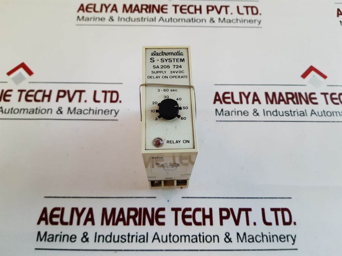 Electromatic Sa205 724 Delay On Operate With Base 3-60 Sec – Aeliya ...