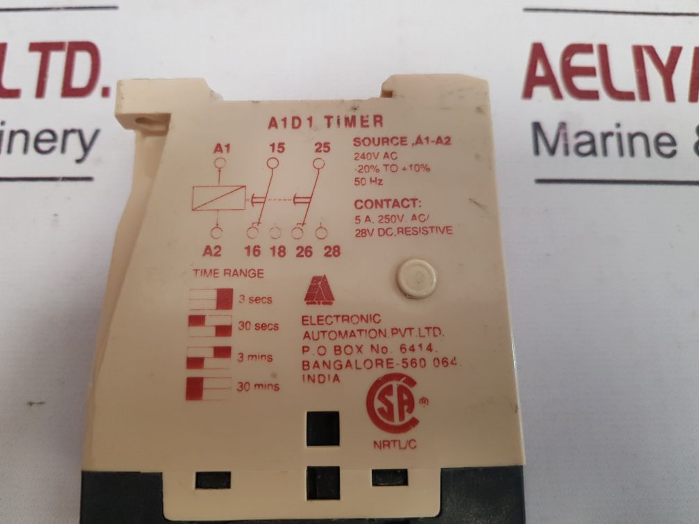 Electronic A1D1 Timer Ea A1D – Aeliya Marine Tech®