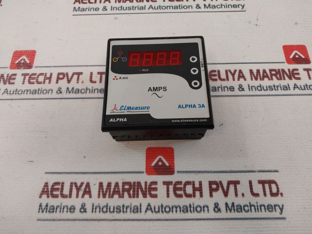 Elmeasure Alpha 3A Phase Ampere Meter – Aeliya Marine Tech