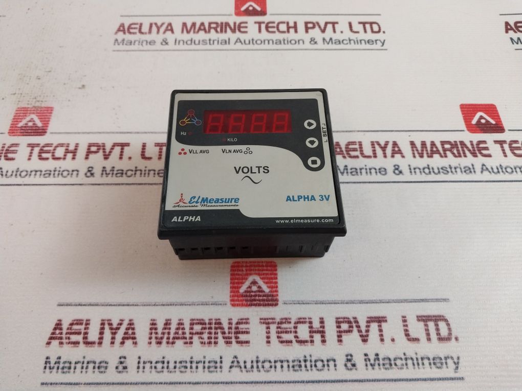 Elmeasure Alpha 3V Volt Meter – Aeliya Marine Tech