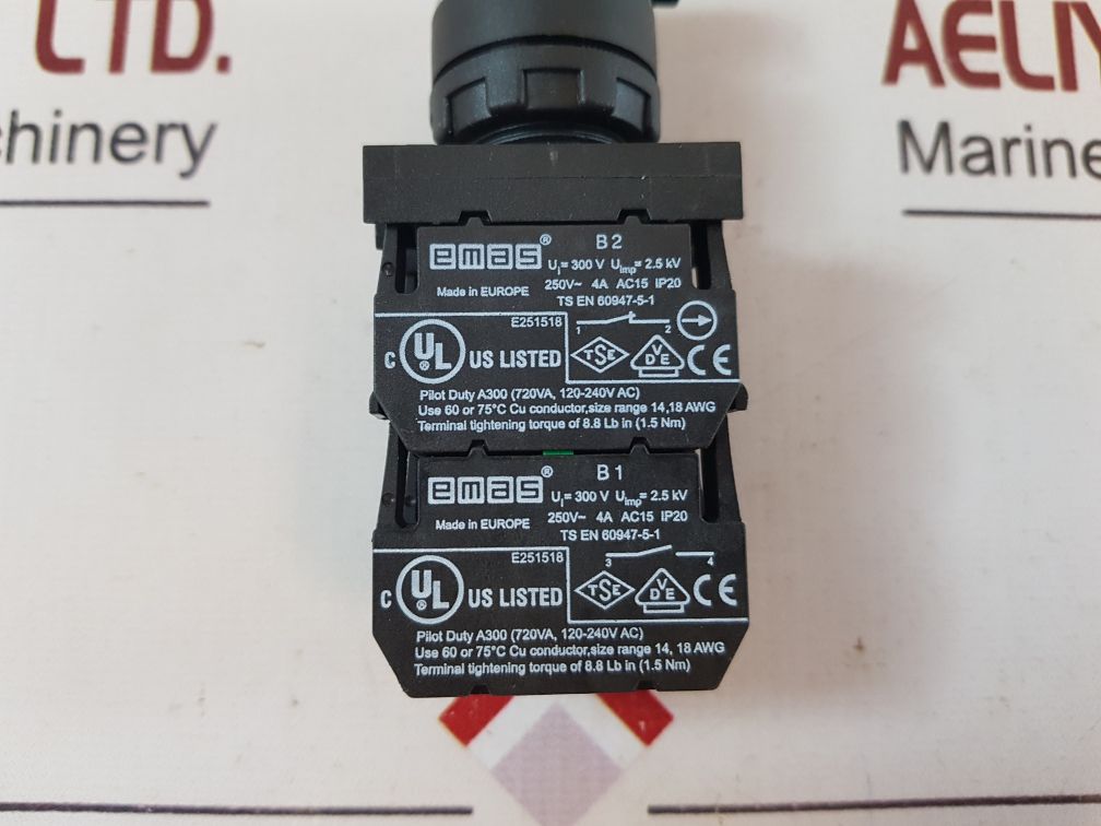 Set Of 5X Emas B2 Position Switch – Aeliya Marine Tech