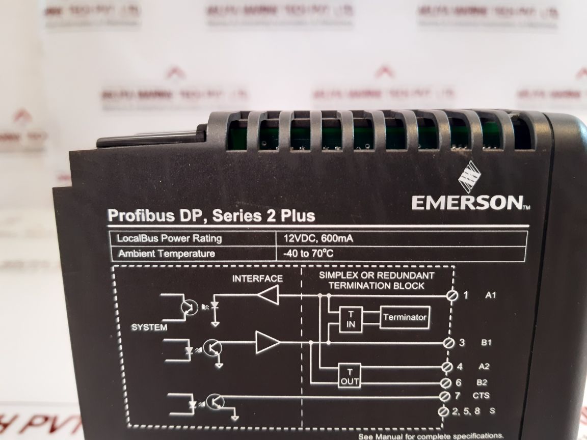 Emerson 12P3994X032 Rev: D Profibus Dp, Series 2 Kj3243X1-bb1 – Aeliya ...