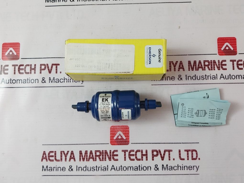 Emerson Ek-033 S Liquid Line Filter Drier 680 Psig – Aeliya Marine Tech®