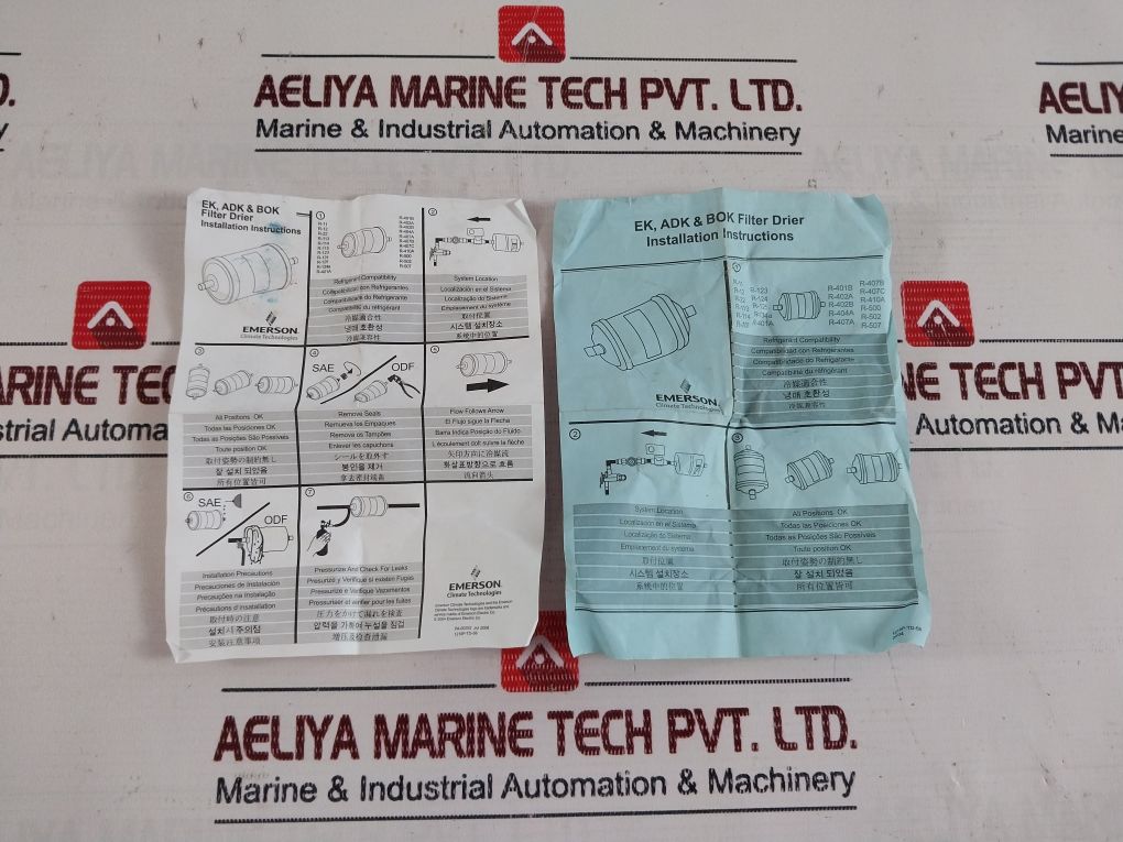 Emerson Ek-163 Liquid Line Filter Drier – Aeliya Marine Tech