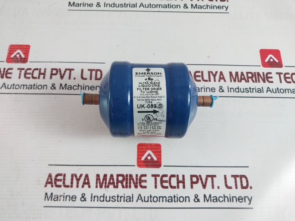 Emerson Uk-083 S Liquid Line Filter Drier 680 Psig – Aeliya Marine Tech