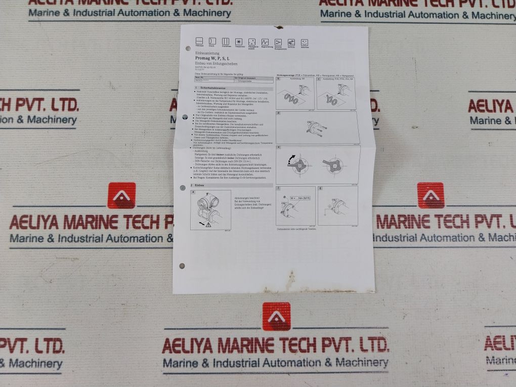 Endress + Hauser 50097690 Grounding Disc For Magnetic Flow Tran ...