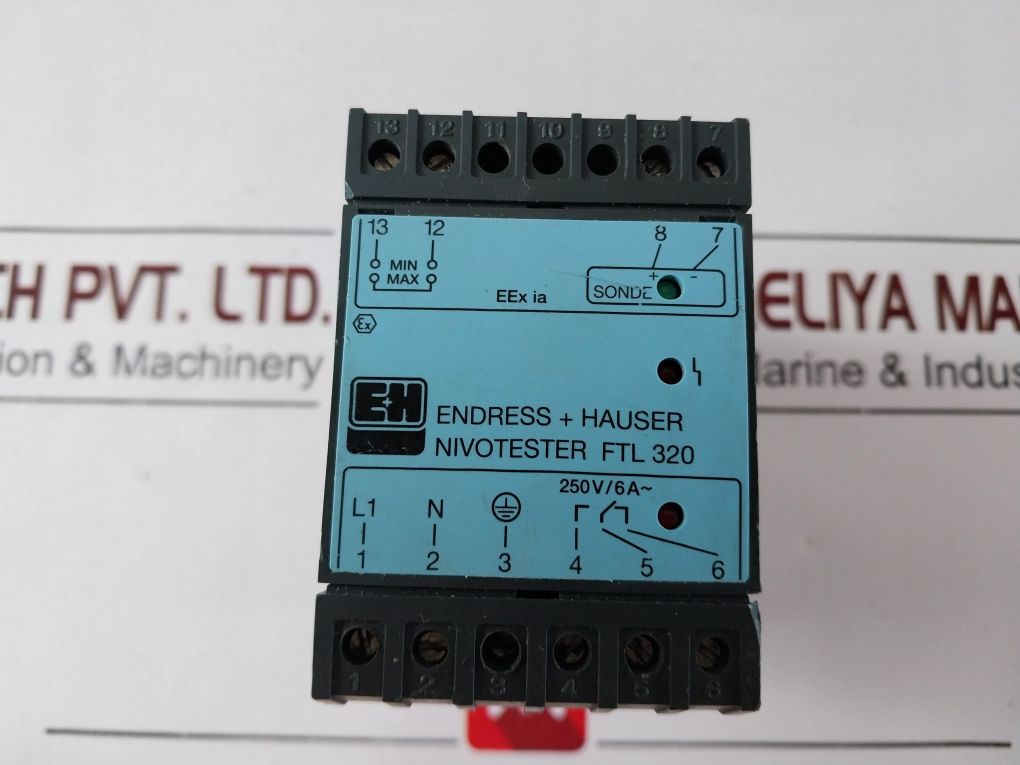 Endress Hauser Ftl 320 Nivotester Level Limit Switch – Aeliya Marine Tech
