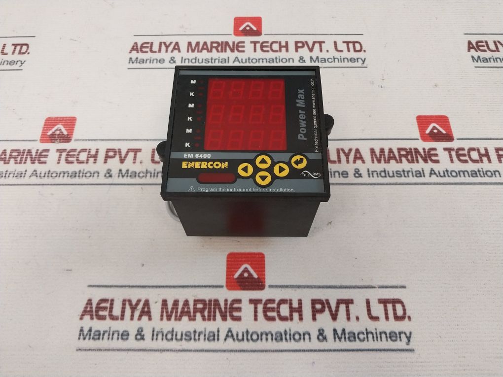 Enercon Em 6400 Digital Panel Meter – Aeliya Marine Tech