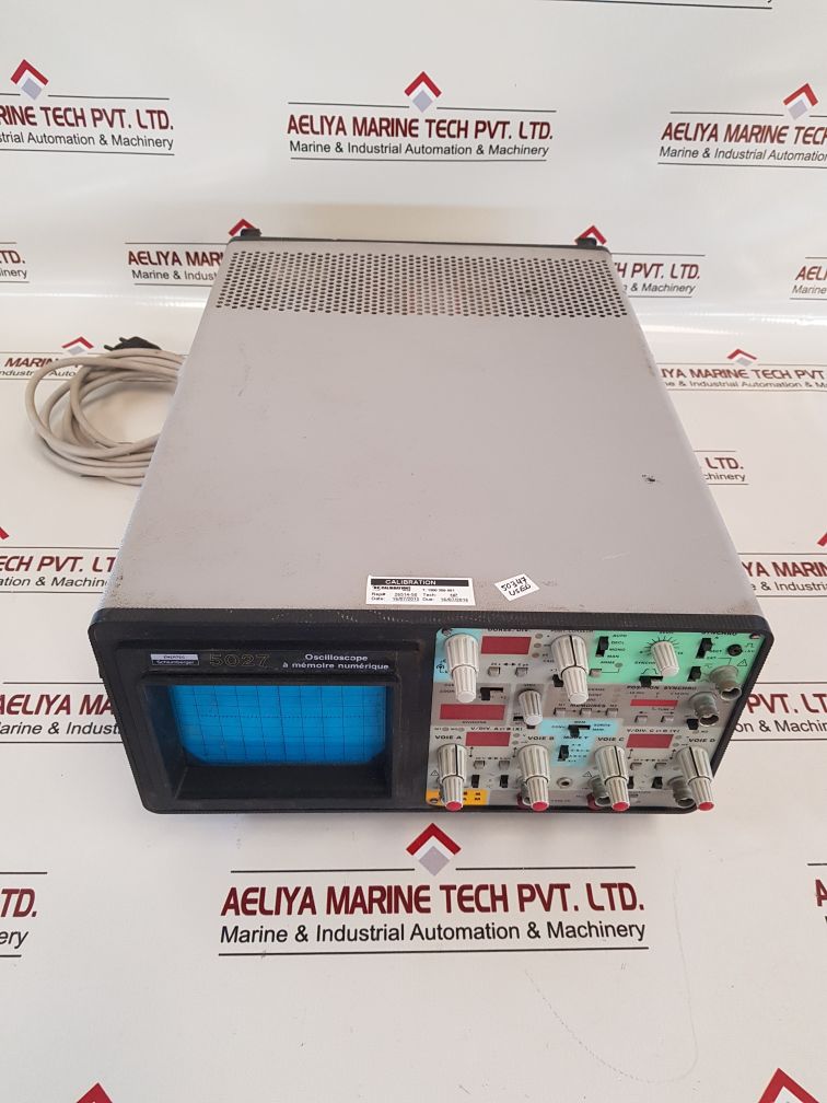 Enertec Schlumberger 5027 Oscilloscope – Aeliya Marine Tech