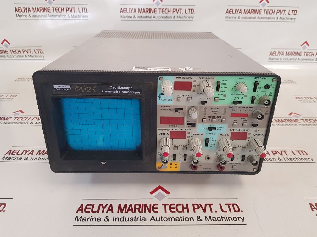Enertec Schlumberger 5027 Oscilloscope – Aeliya Marine Tech