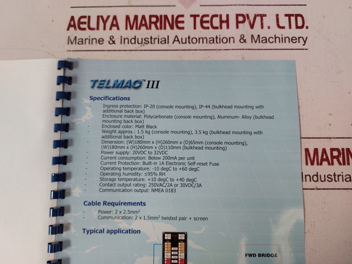 Engtek Telmac Iii Emergency Engine Telegraph – Aeliya Marine Tech