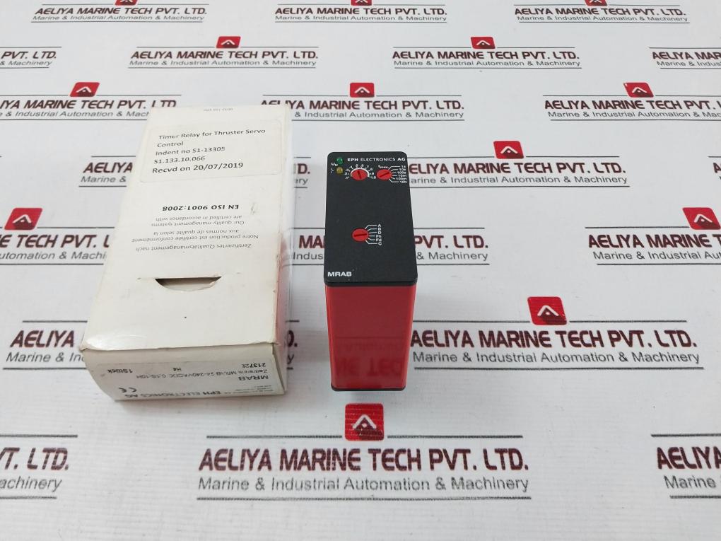 Eph Electronics Mrab Timer Relay For Thruster Servo Control 6A/250 Vac ...