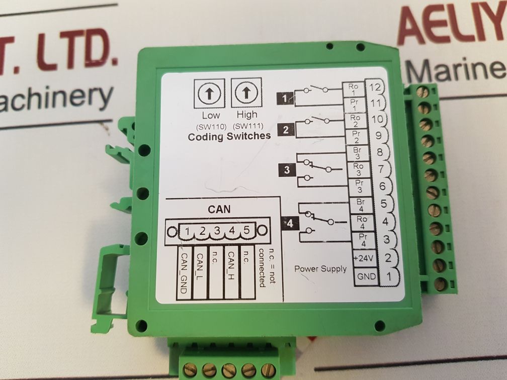 Esd Can-cbm-rel4 I/O Module – Aeliya Marine Tech