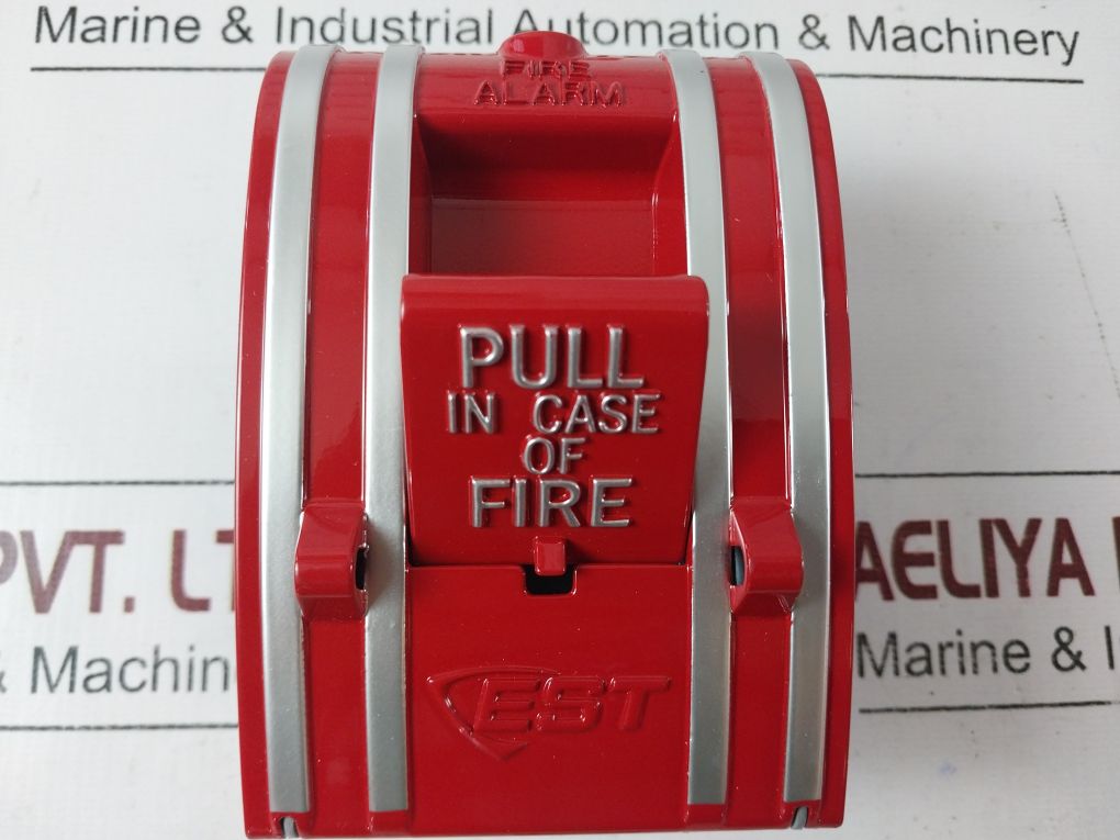 Est Siga-270 Fire Alarm Pull Station – Aeliya Marine Tech