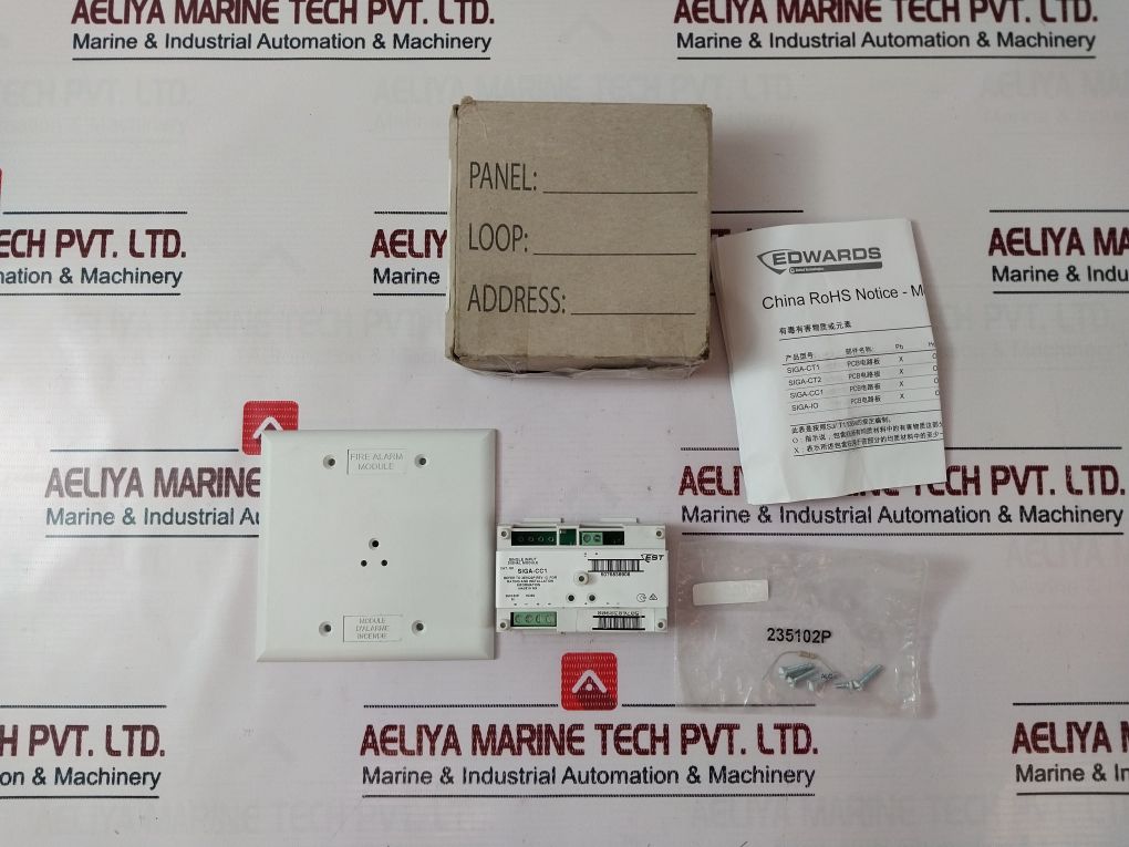 Est Siga-cc1 Fire Alarm Single Input Signal Module – Aeliya Marine Tech