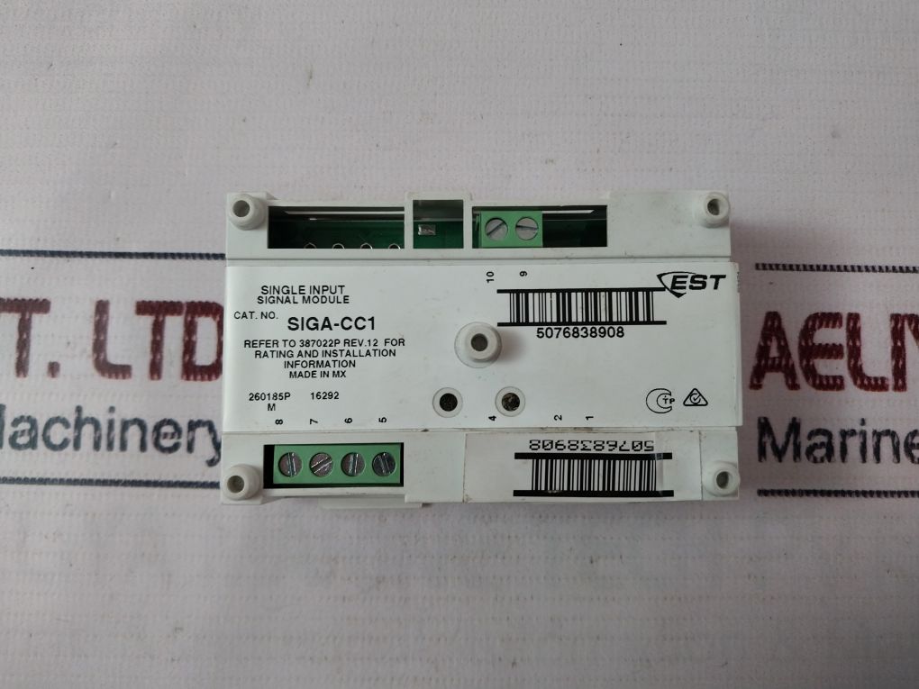 Est Siga-cc1 Fire Alarm Single Input Signal Module – Aeliya Marine Tech
