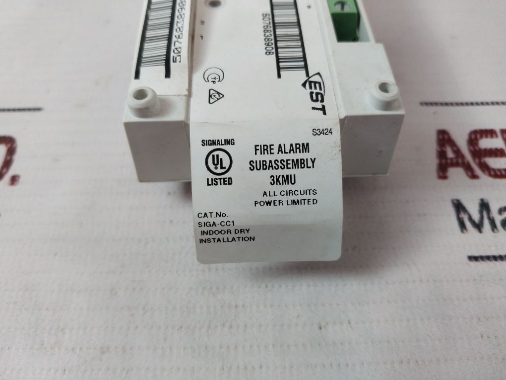 Est Siga-cc1 Fire Alarm Single Input Signal Module – Aeliya Marine Tech