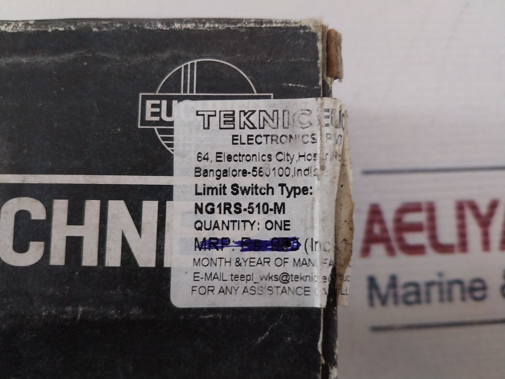 Euchner Ng1Rs-510-m Limit Switch – Aeliya Marine Tech
