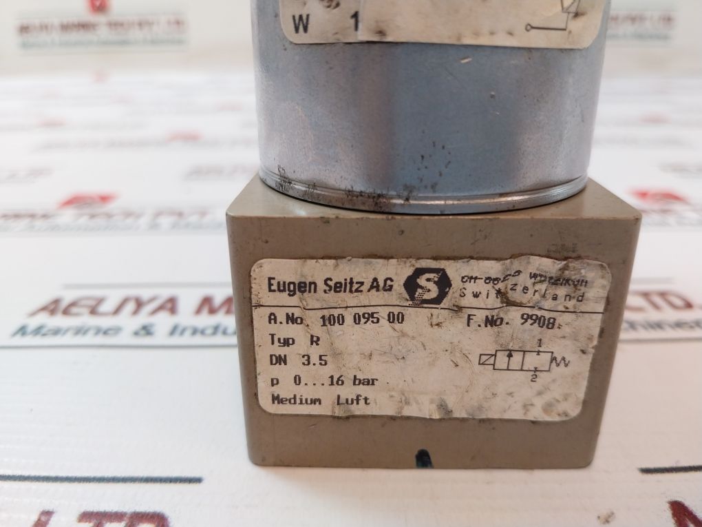 Eugen Seitz 100 095 00 Solenoid Valve 2A27 – Aeliya Marine Tech