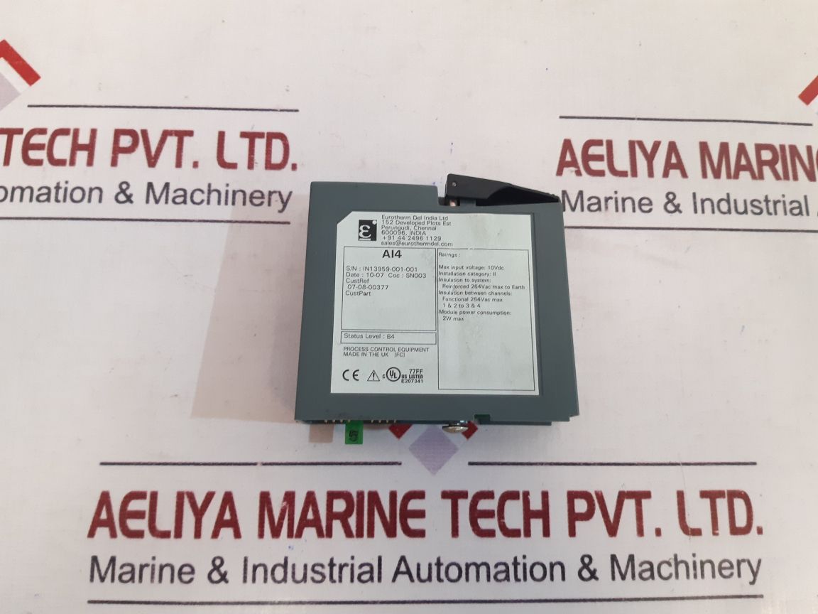 Eurotherm ai 4 analog input module – Aeliya Marine Tech
