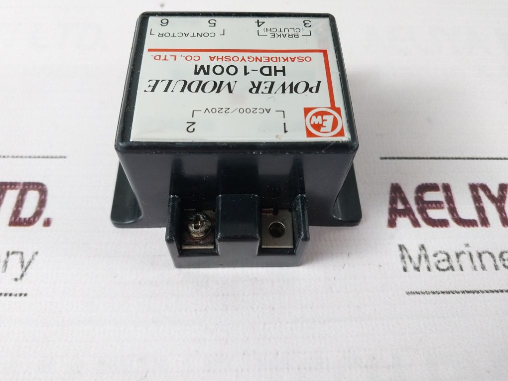 Ew Osakidengyosha Hd-100M Power Module Ac200/220V – Aeliya Marine Tech